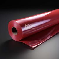 China 80μm Opaque Red CPP Silicone Coated Release Film with Customizable Release Force for Adhesive Manufacturing for sale