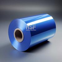 China 80μm opaque blue MOPP release film for food packaging, lamination, and industrial applications for sale