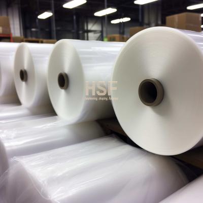 China 40μm Translucent White PE Release Film Silicone UV Cured for Protective Packaging and Labeling for sale