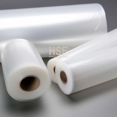 China Customized Translucent White 80μm Silicone UV Cured PE Protective Film for Packaging and Labeling for sale