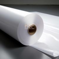 China 120μm Opaque White PE Silicone Release Film with 2000mm Width for Protective Packaging and Labeling for sale