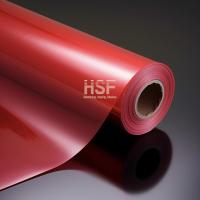 China 25μm Red PET Fluorosilicone Release Liner with Resistance To Oils and Chemicals for sale