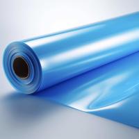 China 75μm Translucent Blue PET Fluorosilicone Release Liner with Chemical Resistance for High-Temperature Applications for sale
