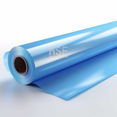 China 36μm Blue Fluorosilicone Release Liner PET Film with Superior Chemical Resistance for sale