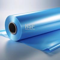 China 25μm Blue PET Fluorosilicone Coated Release Film with Chemical Resistance for Labels and Graphic Overlays for sale