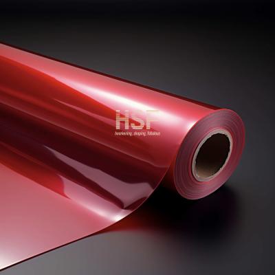 China 50μm Red Anti Static PET Release Film for Electronics Medical and Automotive Applications for sale
