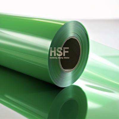 China 23μm Green Static Cling Protective Anti Static Film 1360mm for Electronics and Medical Packaging for sale