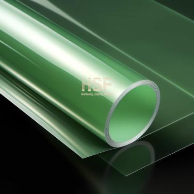 China 50μm Green PET Anti Static Film 1360mm Wide Polyester Film for Electronics and Medical Packaging for sale