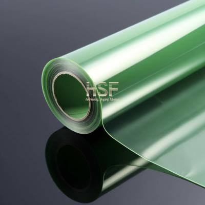 China 36μm Green Translucent Anti Static PET Film for Electronics and Medical Packaging for sale