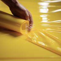 China 50μm Yellow Polyethylene Volatile Corrosion Inhibitor Film for Metal Packaging and Export Protection for sale