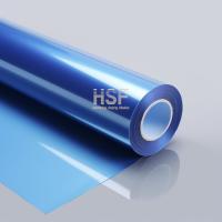 China 36μm Blue Translucent PET Non Silicone Release Film for Automotive Industry and Electronics for sale