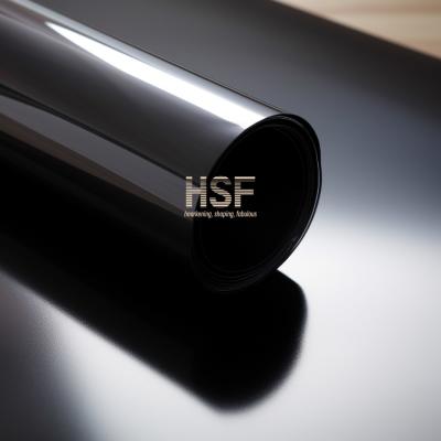 China 50μm Black Opaque PET Non Silicone Release Film for Labeling and Automotive Applications for sale