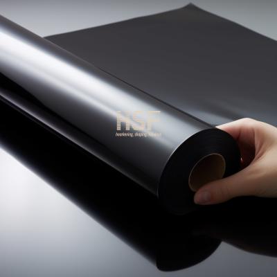 China 36μm Opaque Black Non Silicone Coated PET Release Film for Electronics and Medical Applications for sale