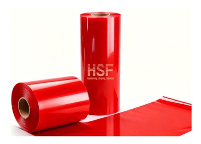 China 160μm Heavy-Gauge Red CPE Base Film with Fade-Resistant Color and Puncture-Proof Performance for Industrial Applications for sale