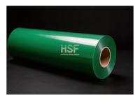 China 80μm Green CPE Base Film with High Tensile Strength and Color-stable Masterbatch for Industrial Applications for sale