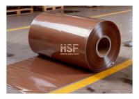 China 80μm Brown CPE Base Film with High Tensile Strength and Tear-resistant Properties for Industrial Packaging for sale
