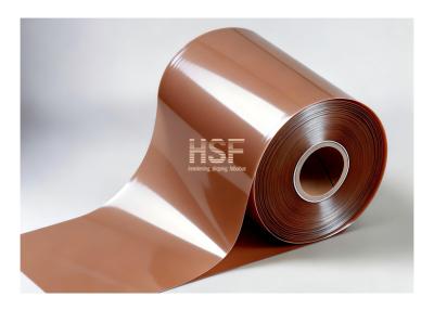 China 120μm Brown CPE Base Film, High Tensile Strength, Tear-resistant, Puncture-proof, Smooth Surface, Lamination-compatible, Optional Anti-static, Industrial Packaging, Durable, Cost-effective. for sale