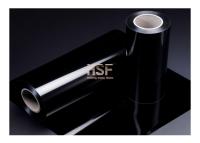 China 40μm Black CPE Base Film, fade-resistant masterbatch, uniform gauge, opaque, high tensile strength, good tear resistance, smooth surface, lamination-compatible, optional anti-static. for sale