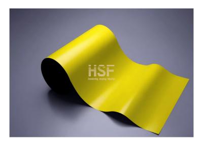 China 60μm Base Film 25μm Emboss Depth Yellow-Black Dual-Color CPP Film for Packaging and Industrial Marking for sale