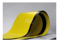 China 80μm Base Film 25μm Emboss Depth Yellow-Black Dual-Color CPP Film for High-End Stationery & Industrial Marking for sale