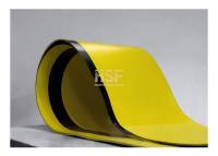 China 80μm Base Film 25μm Emboss Depth Yellow-Black Dual-Color CPP Film for High-End Stationery & Industrial Marking for sale
