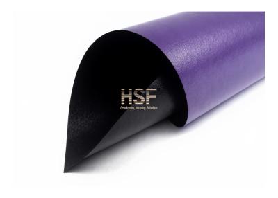 China 60μm Base Thickness 25μm Emboss Depth Purple-Black Dual-Color Cast Polypropylene Film for High Tensile Strength and Tear Resistance for sale
