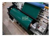 China 90μm Base Film 25μm Emboss Depth Green-Black Dual-Color CPP Film for High-End Stationery and Packaging for sale