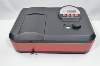 China Manual Adjustment Wavelength Single Beam Visible Spectrophotometer 325-1000nm for sale