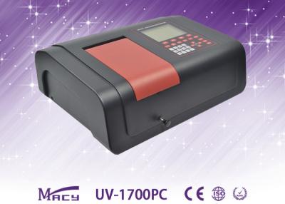 China Portable 0.0005A / H Stability Total Zinc Dual Beam Spectrophotometer for sale