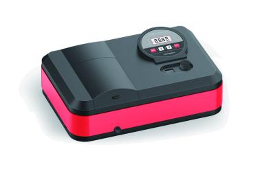 China Macy Lab Visible Spectrophotometer Manual Led Display Single Chip Microcomputer for sale