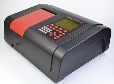 China Double Beam wavelength range and 5 spectral bandwidths Ultraviolet Visible spectrophotometer for sale