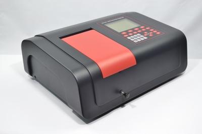 China LCD Double Beam Uv Visible Spectrophotometer Proportional Adjustable Bandwidth for sale