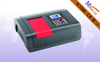China High Accuancy Test  Visible Spectrophotometer Of Model V-1500PC With Colorful Software Function for sale