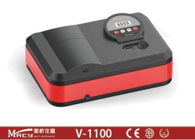 China Single Beam Drug testing Visible Spectrophotometer / 9 Kg Portable Photometer for sale