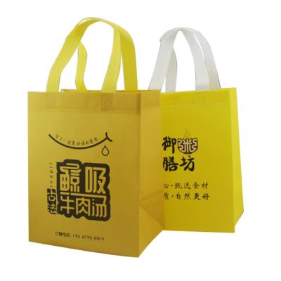 China Business Shopping Nonwoven Bag with Logo in Customized Design and PP Laminated Material for sale