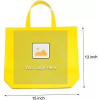 China Portable Non Woven Recyclable Shopping Tote Bags Custom Make Printed Logo for sale