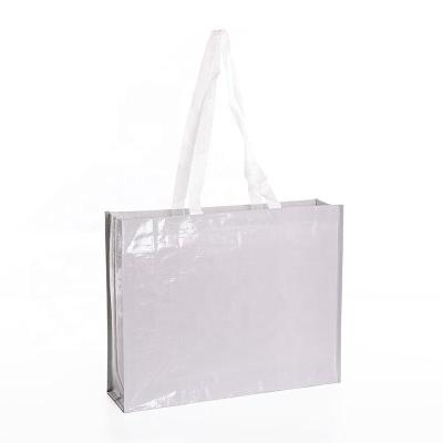 China Reusable PP Woven Shopping Bag for Business Shopping Custom Printing and Eco-Friendly for sale