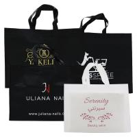 China Foldable Custom Logo Stock Reusable Grocery Packaging Tote Bag for sale