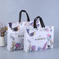 China Foldable Non-woven Shopping Tote Bag Custom Packaging with Logo Portable Carrier for sale