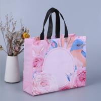 China Foldable Non-woven Shopping Tote Bag Custom Packaging with Logo Portable Carrier for sale