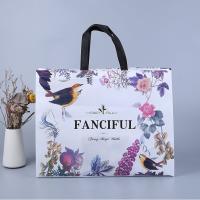 China Foldable Non-woven Shopping Tote Bag Custom Packaging with Logo Portable Carrier for sale