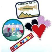China 3D Custom Fabric Embroidered Patch Badges for Decoration Sequins Clothing Embroidery for sale