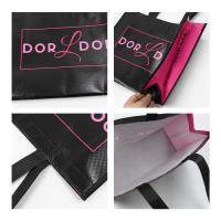 China Custom Order Eco-Friendly Fabric Non Woven Logo Shopping Bag for Exhibition Promotion for sale