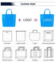 China Eco-friendly Non-woven D Cut Bag for  Accessories and  Sealing Handle for sale