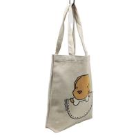 China Custom Printed Cotton Canvas Shopping Bags with Eco-friendly Material for sale