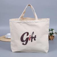 China Printed Organic Cotton Tote Bag for Eco-Friendly Promotion and Shopping for sale