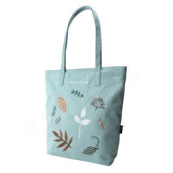 China Custom Printed Logo Personalized Blank Plain Cotton Canvas Bags for Reusable Shopping for sale
