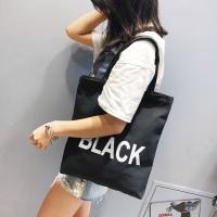 China Eco Friendly Reusable Women Canvas Cotton Bag Custom Printed Organic Tote for Grocery for sale