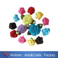 China Color Hair Decoration Tie Christmas 100% Polyester Ribbon Mini Bows for Wine Wine Bottles for sale