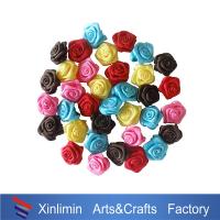 China Color Hair Decoration Tie Christmas 100% Polyester Ribbon Mini Bows for Wine Wine Bottles for sale